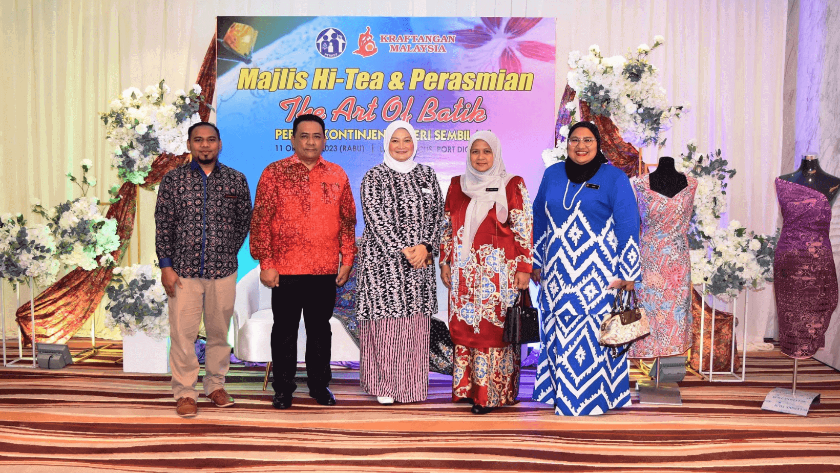 Perasmian The Art Of Batik Bunga Lado PERKEP Negeri Sembilan – MY ...